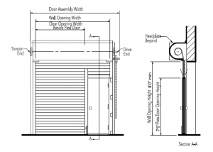 Roll Up Door Man Door | American Door™